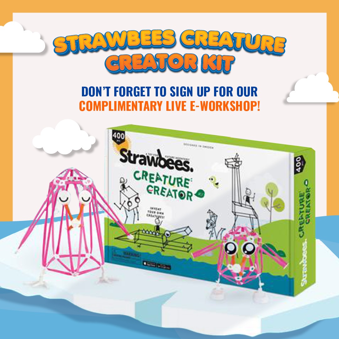 Strawbees Creature Creator Kit (SB043) | Duck Learning