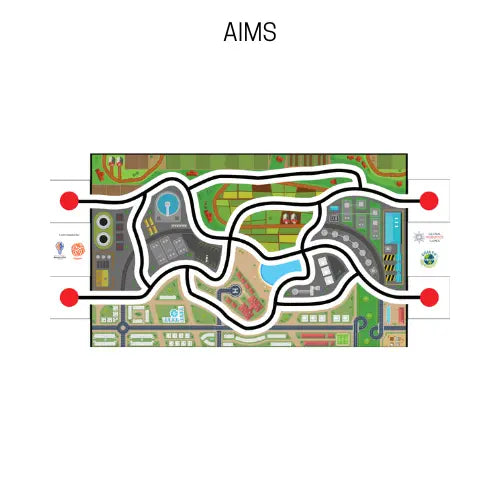 AI Maker Series (AIMS) Challenge Playfield Mat & Tent Cards for ...