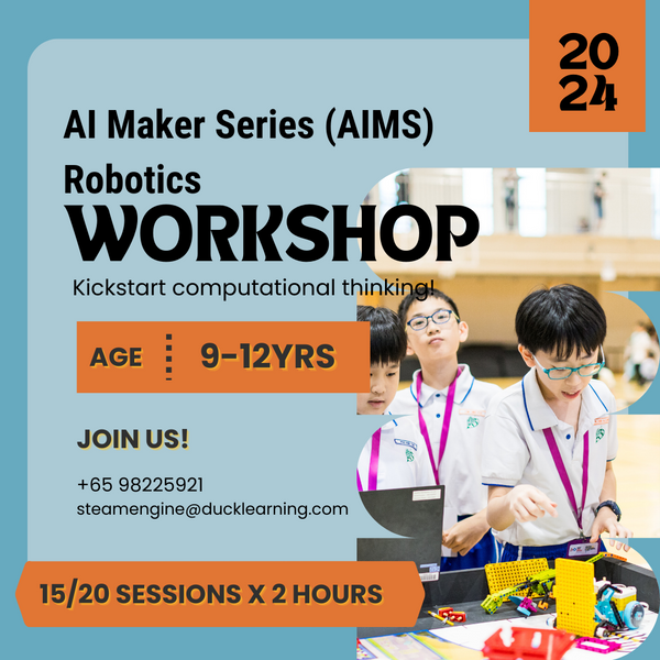 AI Maker Series (AIMS) Robotics Workshop | Competition Training - STEAM ...